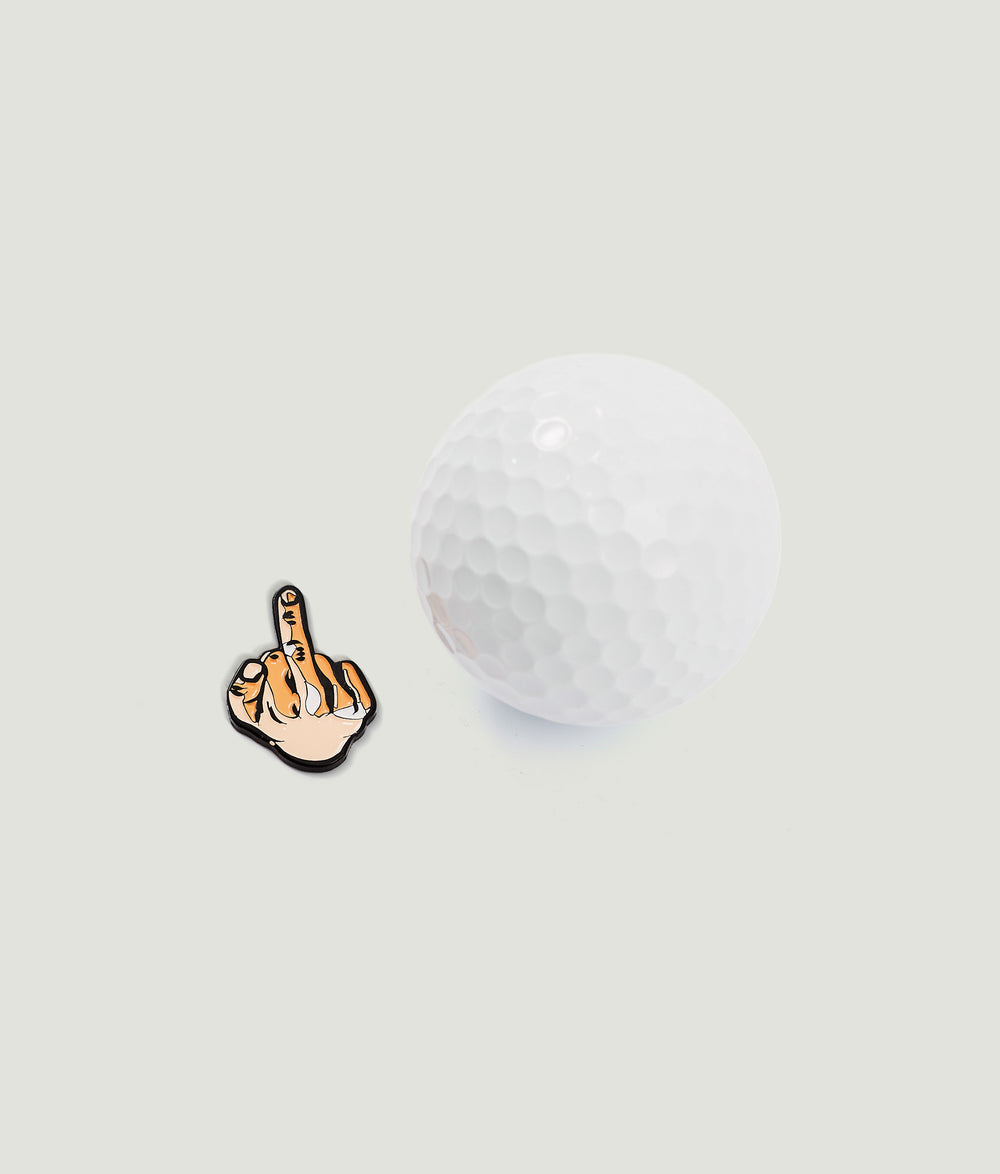 Get Noticed on the Green: The Finger Ball Marker for Bold Golfers!